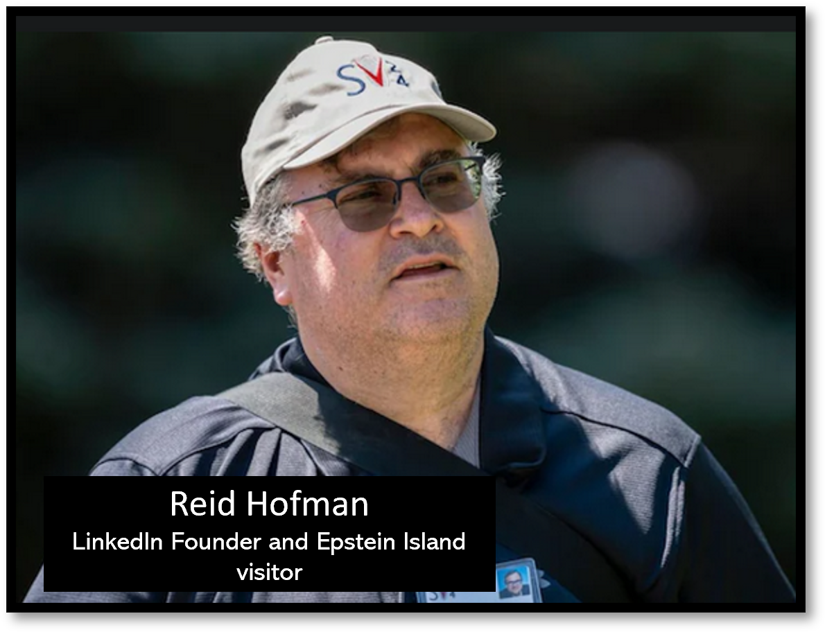 LinkedIn Founder and Epstein Island Visitor Reid Hofman May Flee U.S ...